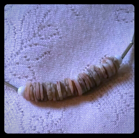 Vintage | Jewelry | Vintage Liquid Silver Shell Choker Necklace | Poshmark